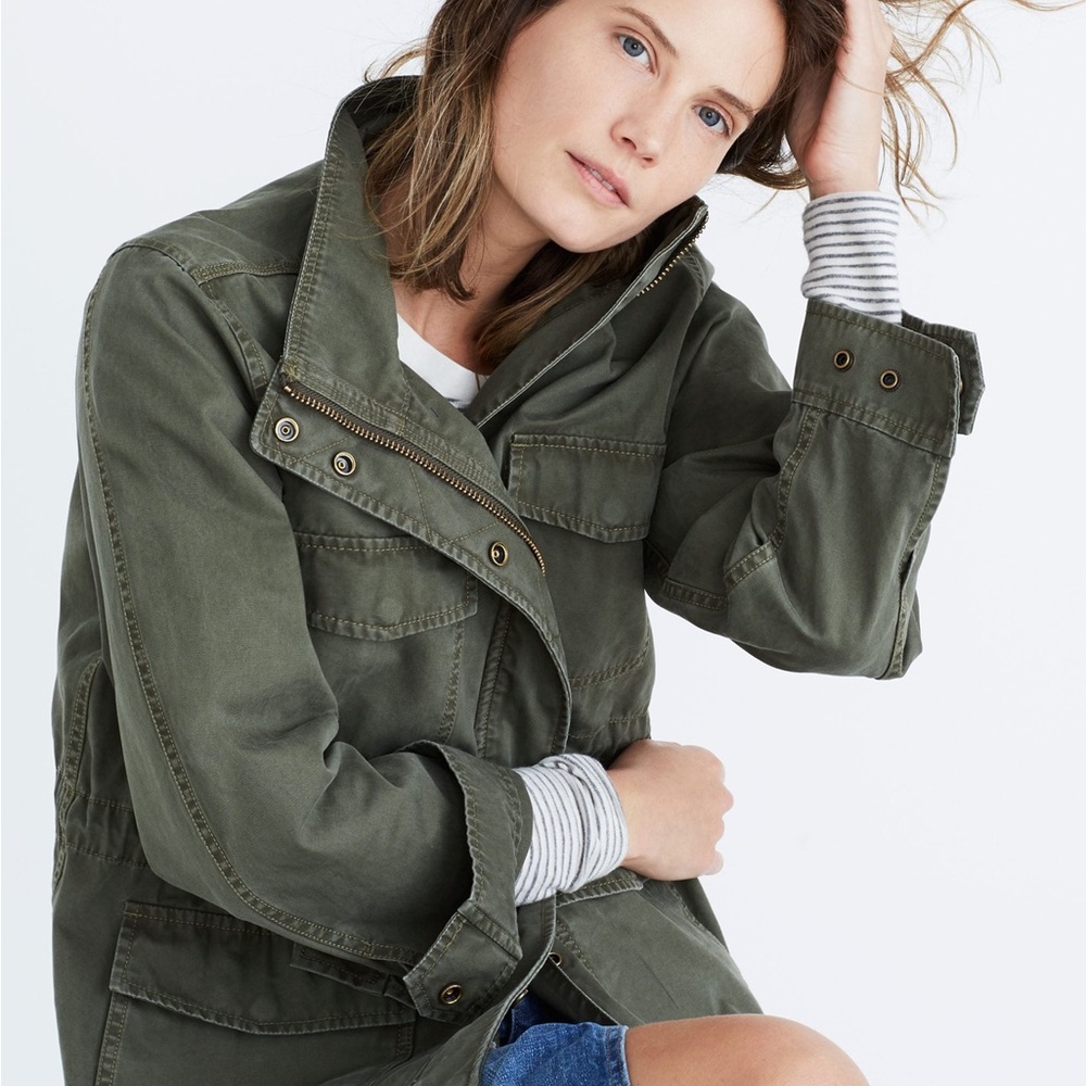 Madewell Surplus Jacket Field Coat S - Gem